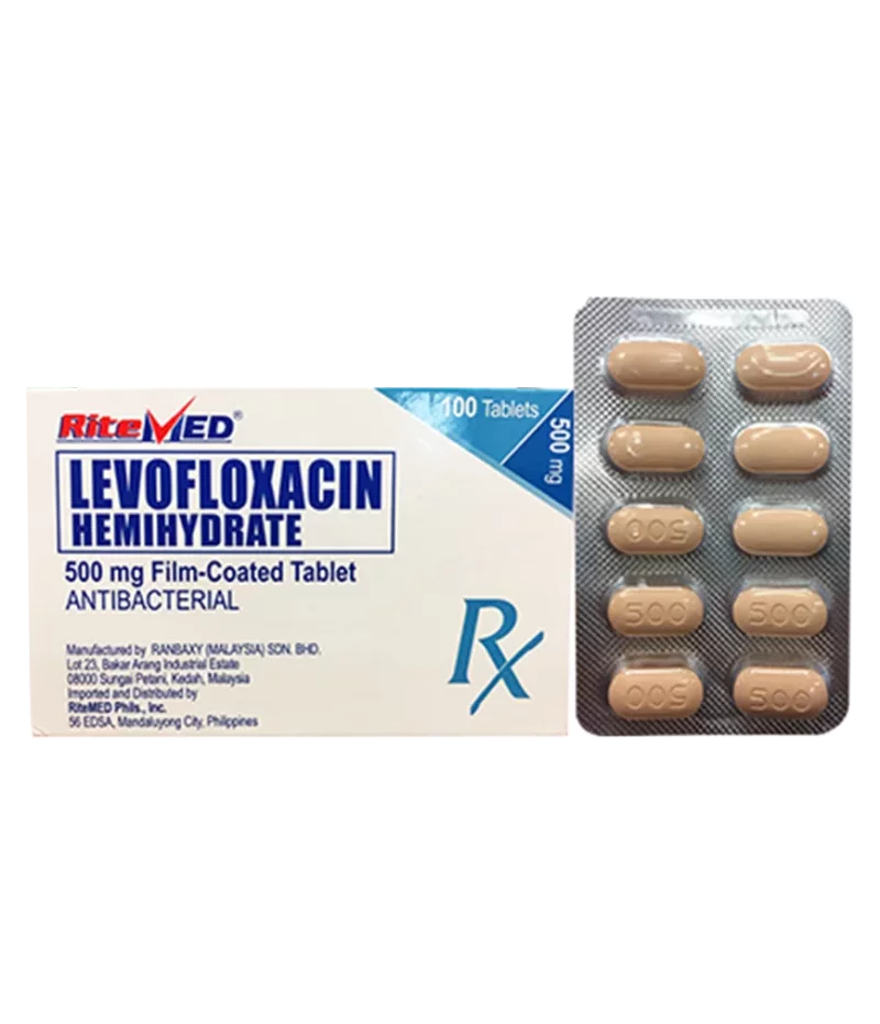 RITEMED Levofloxacin 500mg Film-Coated Tablet 1's price in the ...